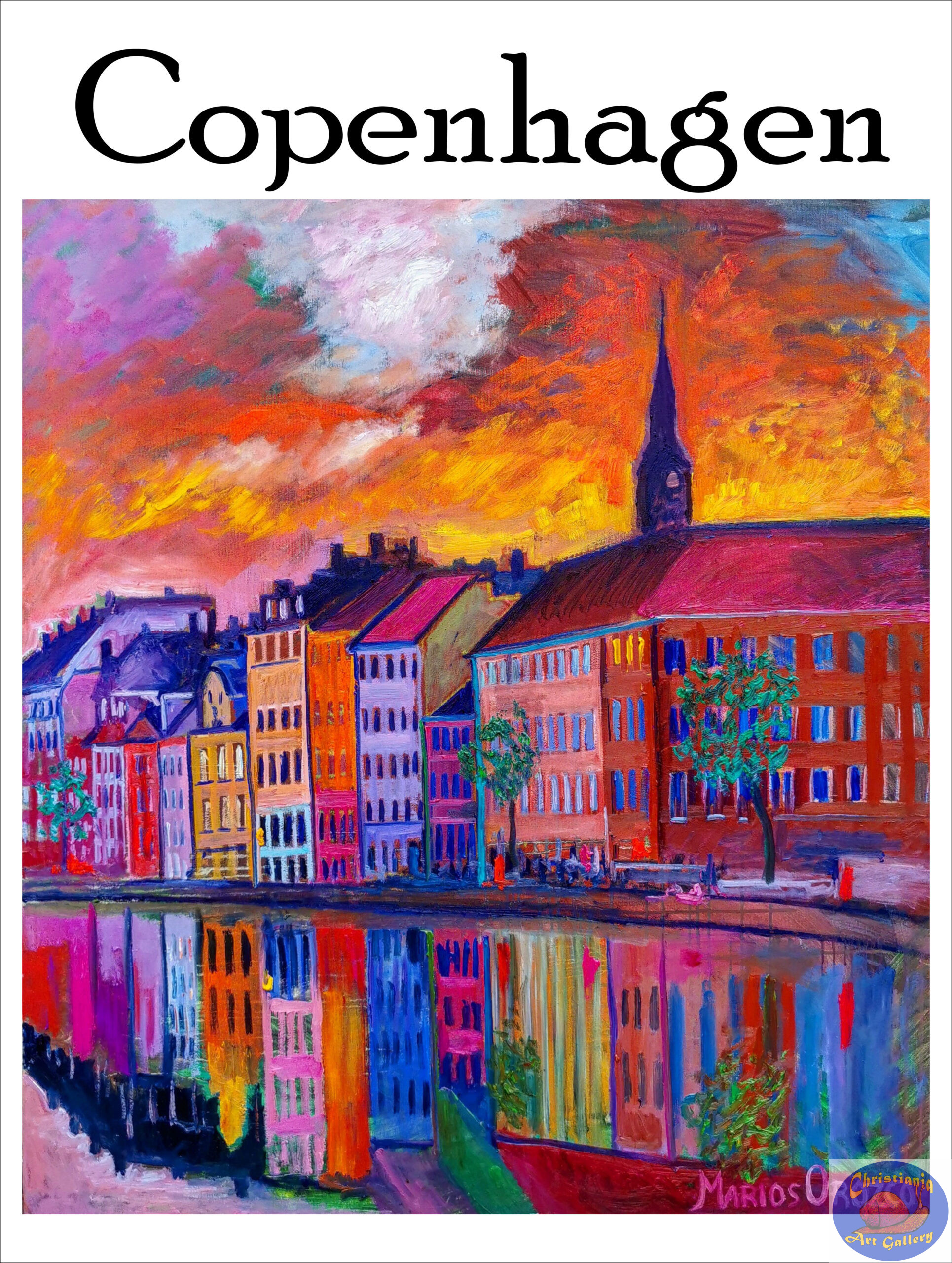 B21 Poster - Christiania Art Gallery